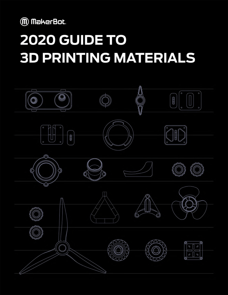 [Free Guide] 2020 Guide to 3D Printing Materials | MakerBot