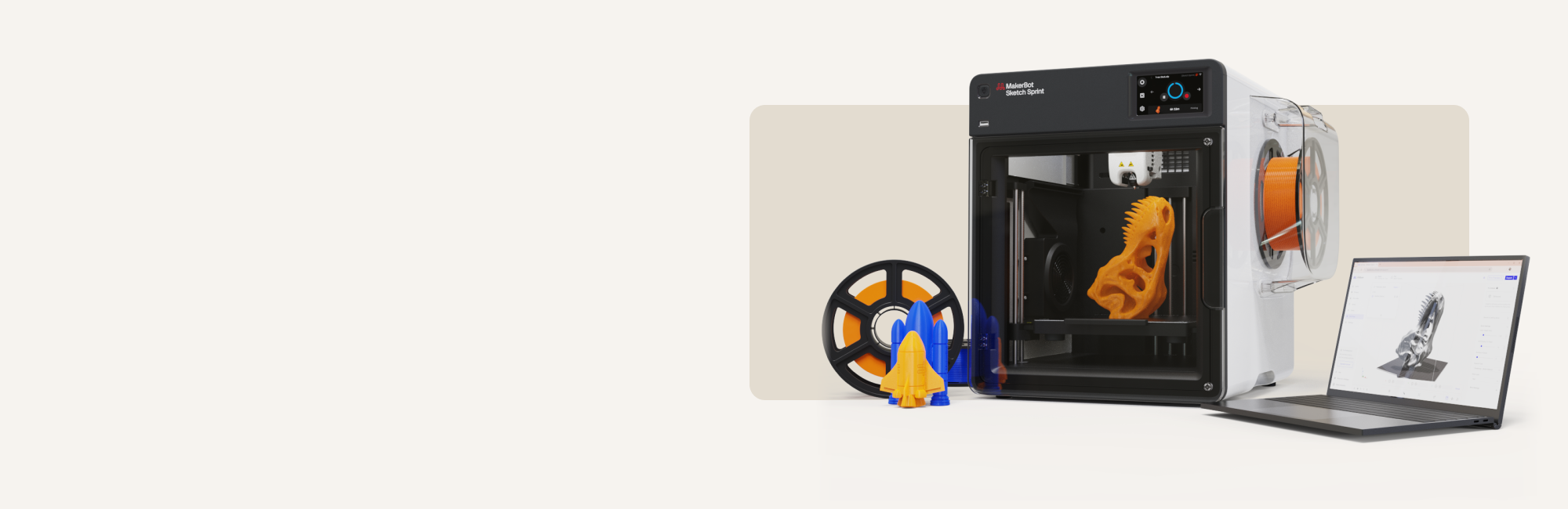 3d Printer Makerbot Heart